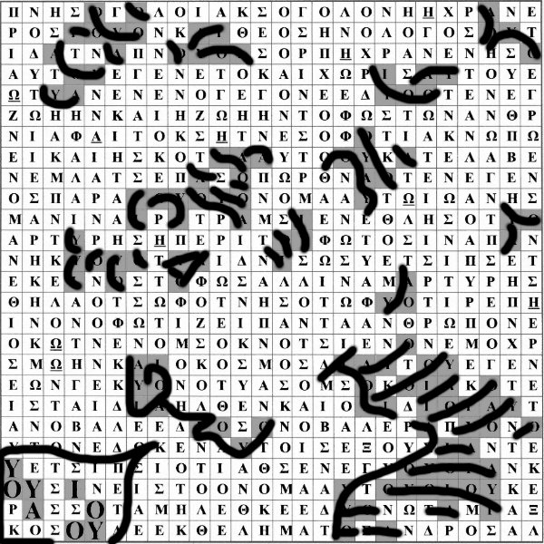 IOUO, IOU, AOUO and AOU in John 1:1ff